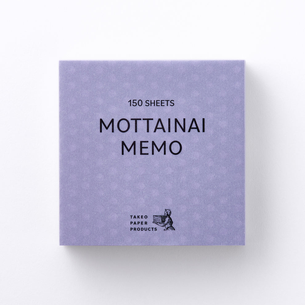 MOTTAINAI MEMO assorted-13 – products.takeopaper.com
